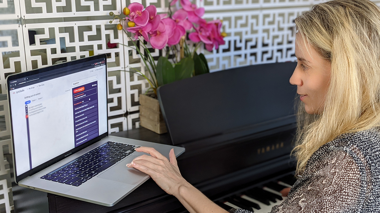 Maya Ackerman and LyricStudio at the AI Art Gallery | NVIDIA