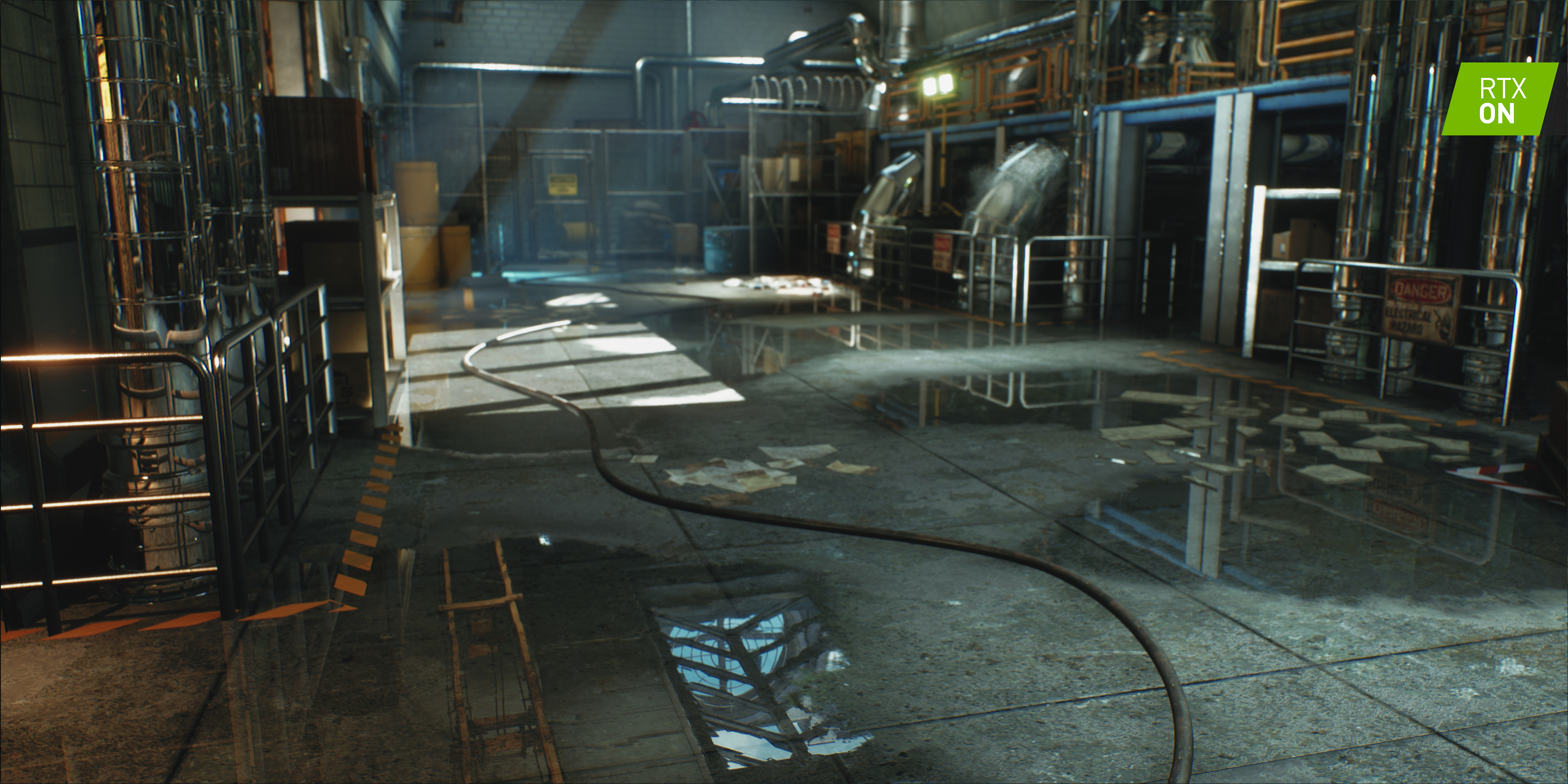 GeForce SYNCED Off Planet Ray Tracing Interactive Comparison