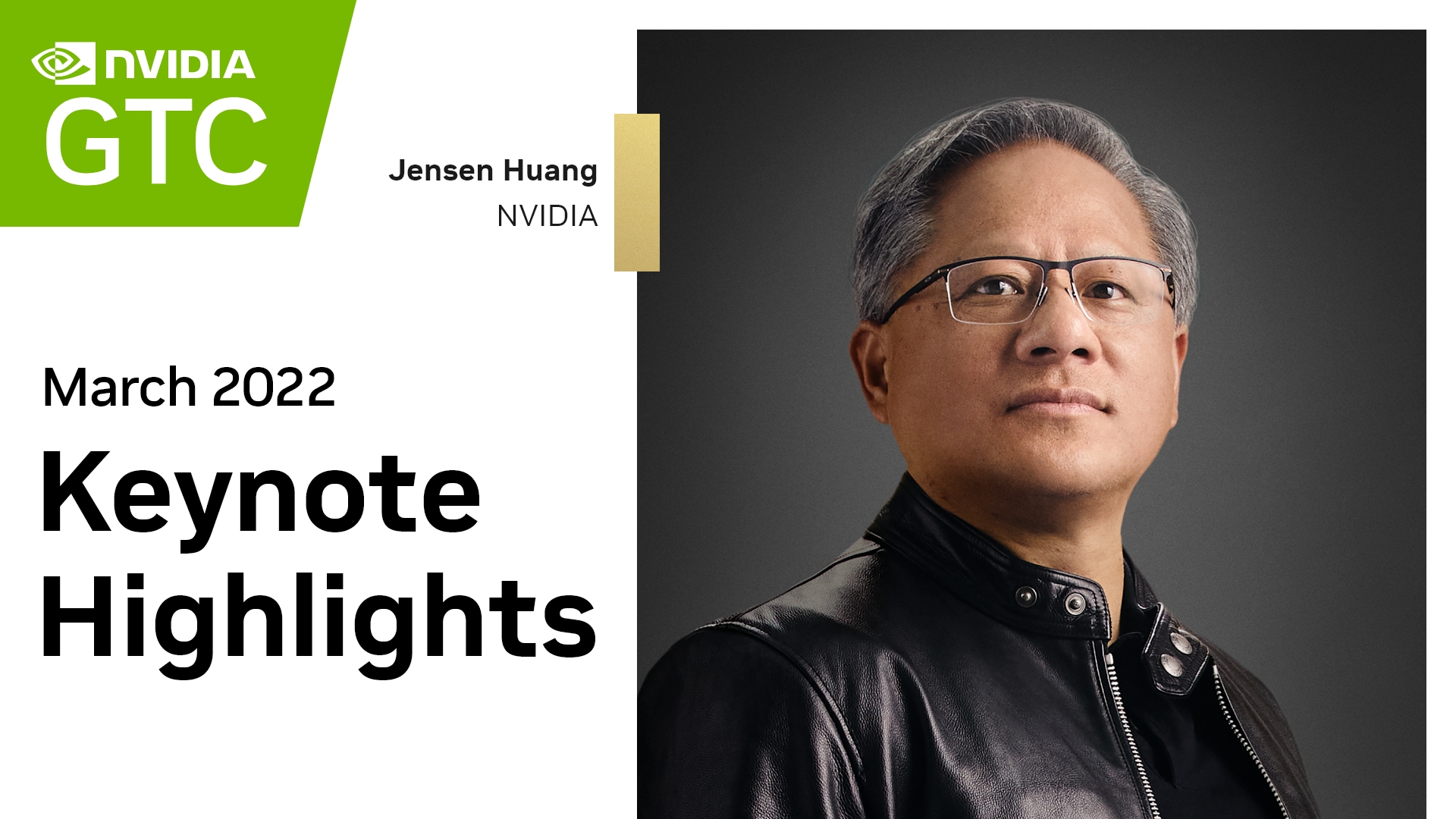 Keynote by NVIDIA CEO Jensen Huang | GTC 2022 | NVIDIA