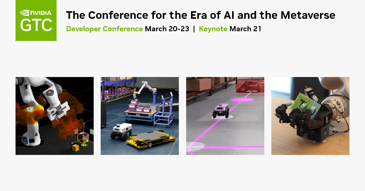 Robotic Conference Sessions Catalog | NVIDIA GTC